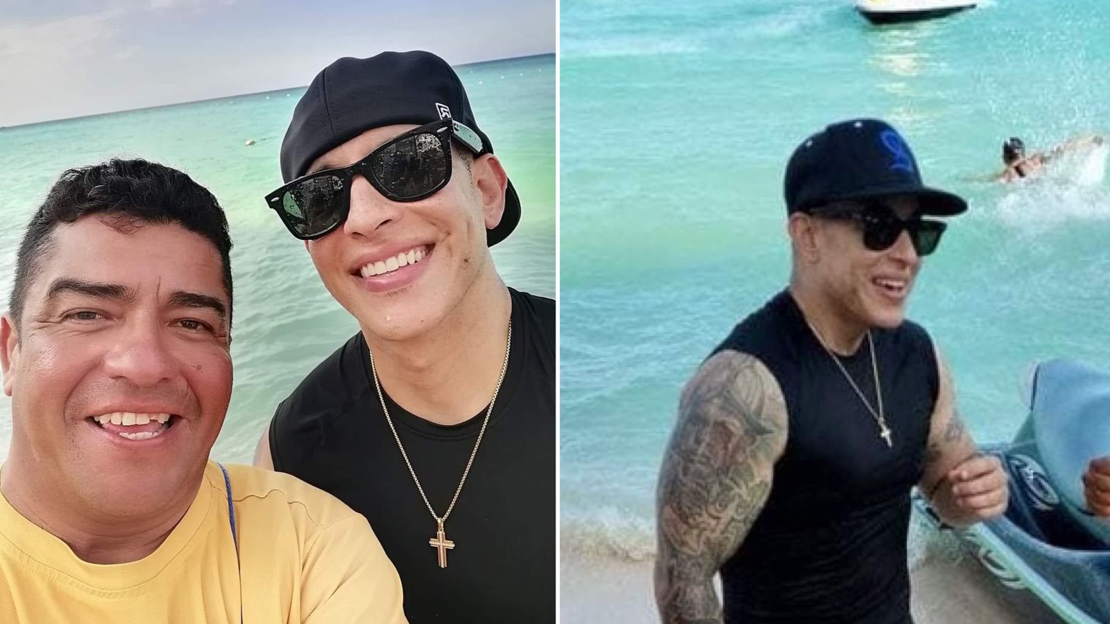 ¡Increíble! Daddy Yankee estuvo en las playas de la Zona Hotelera ...
