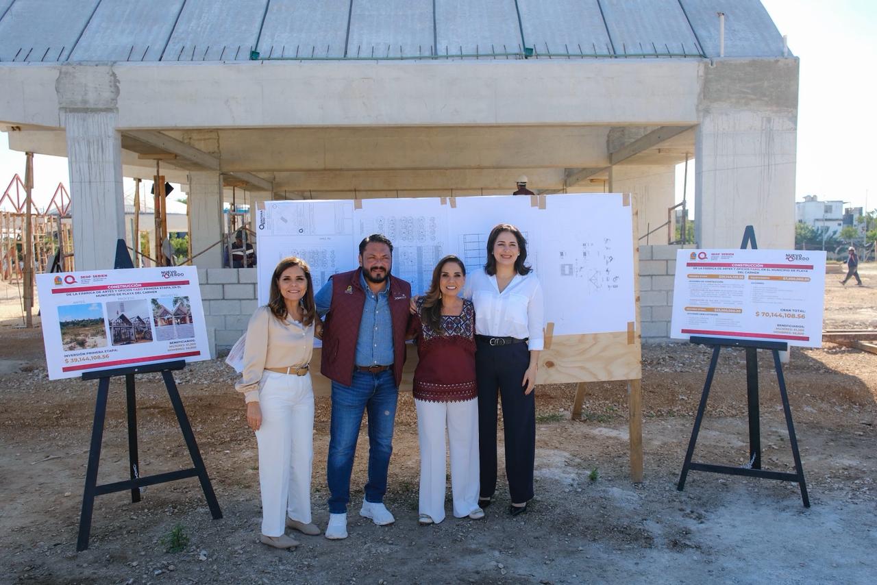 Supervisa Mara Lezama avances de la Fábrica de Artes y Oficios en Playa ...